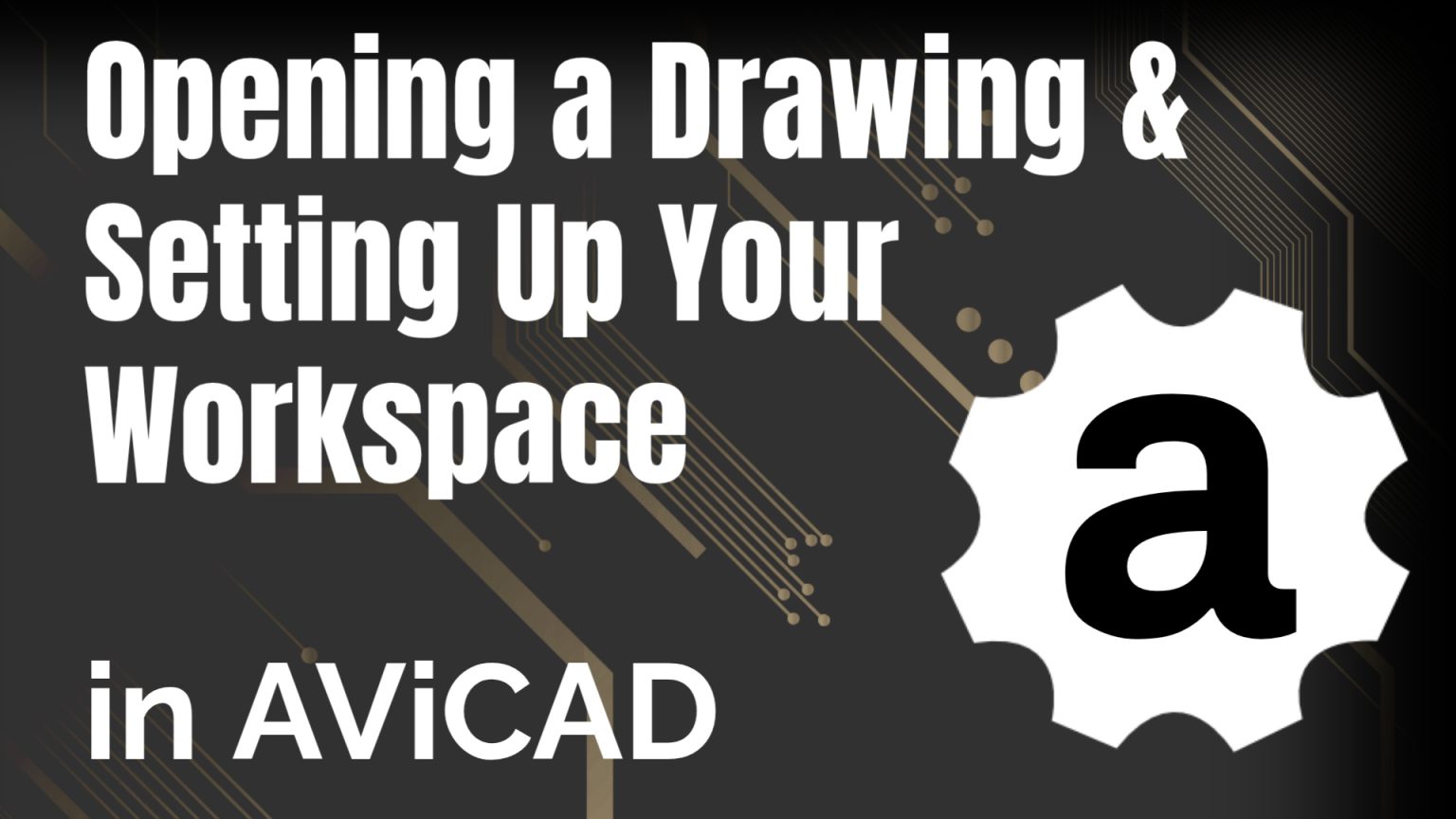 Getting Started with AViCAD