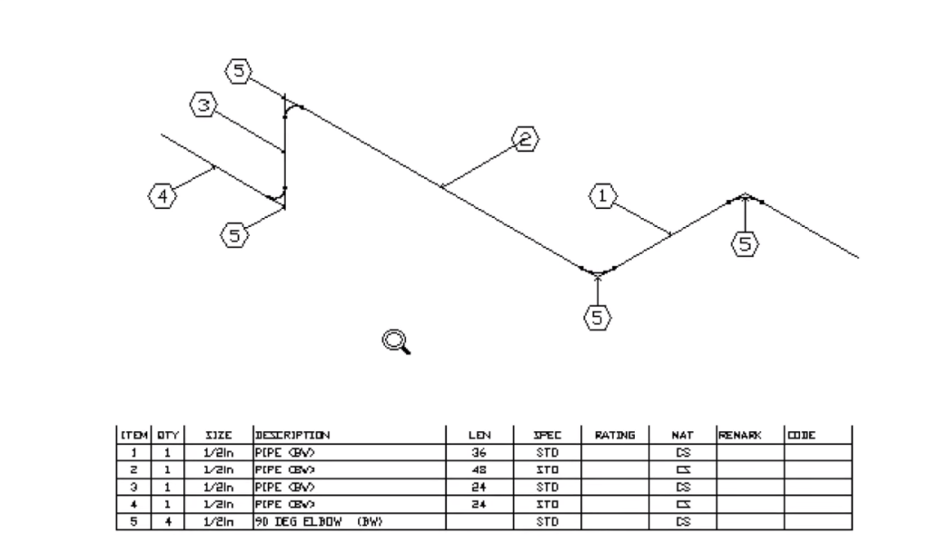 Creating Isometric Pipe Drawings In CAD - CADavenue