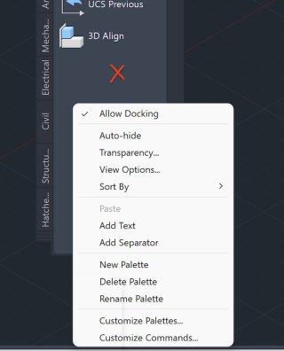 New Video - Tool Palettes In AutoCAD (Custom Palettes)