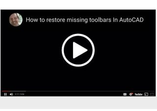 Autocad Toolbar Gone? Simple Steps to Get it Back